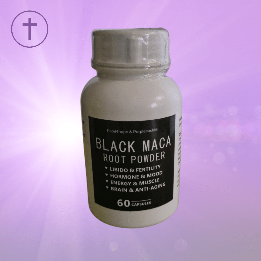 Black Maca Root Powder – Purple Cushhh